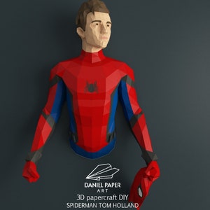 Daniel Art 28 ,PDF Template, DIY 3d Model, Fanart, Paper Sculpture, Low ...