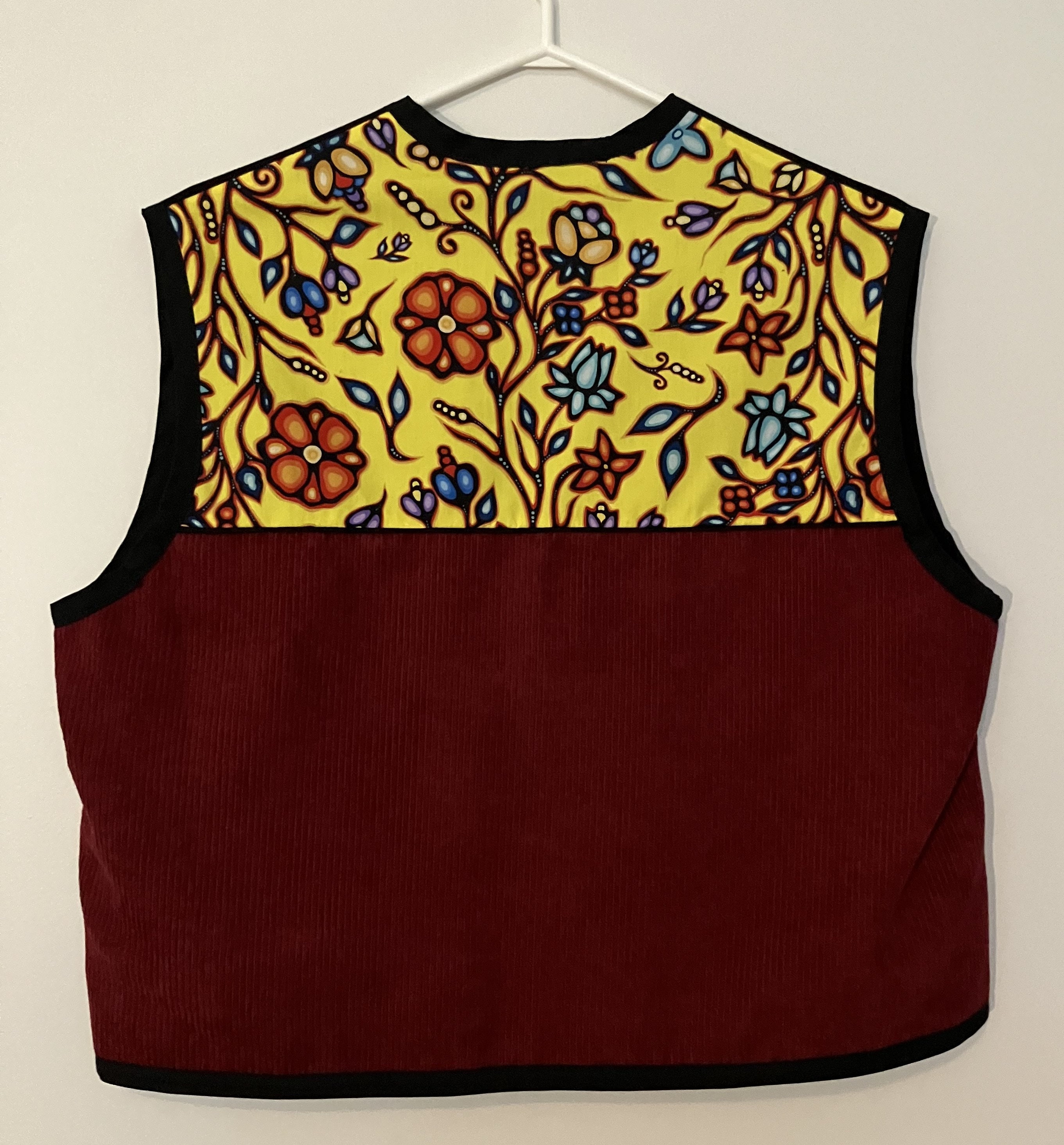 Vest...reversible, Indigenous Design - Etsy