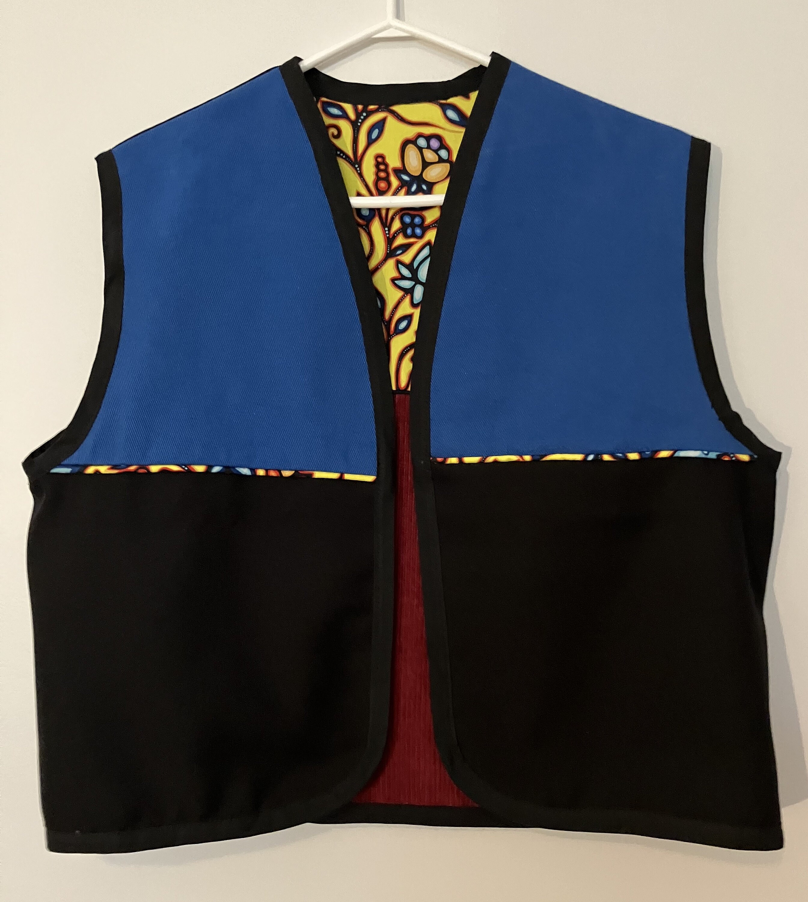 Vest...reversible, Indigenous Design - Etsy