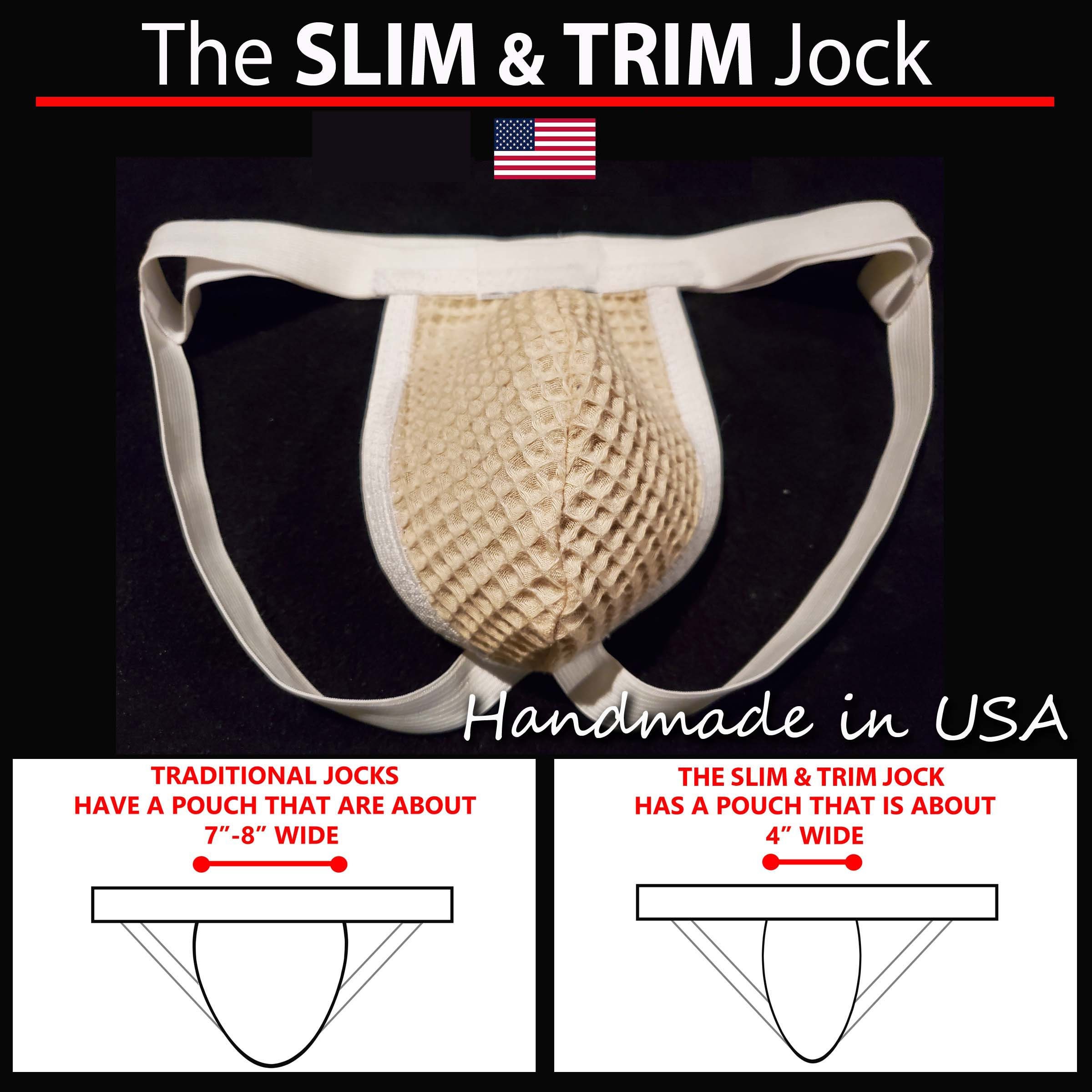 Slim and Trim Jock, Soft Jockstrap Narrow Waistband and Pouch Design ...
