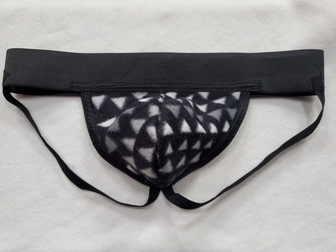 Super Warm and Cozy Low Rise Handmade Fleece Pouch Jock, Wintertime ...