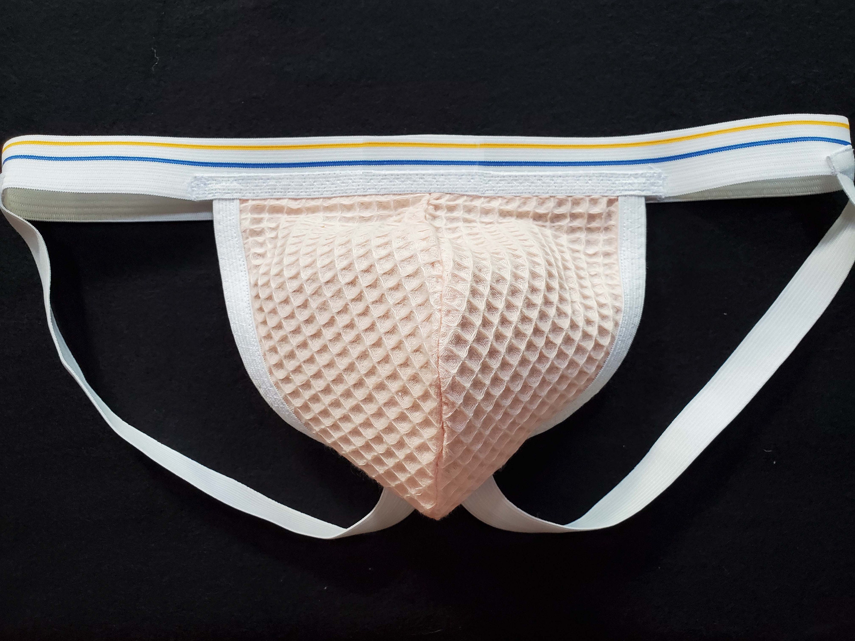 Pink Pouch, Vintage Jock, Traditional Jockstrap Athletic Supporter ...