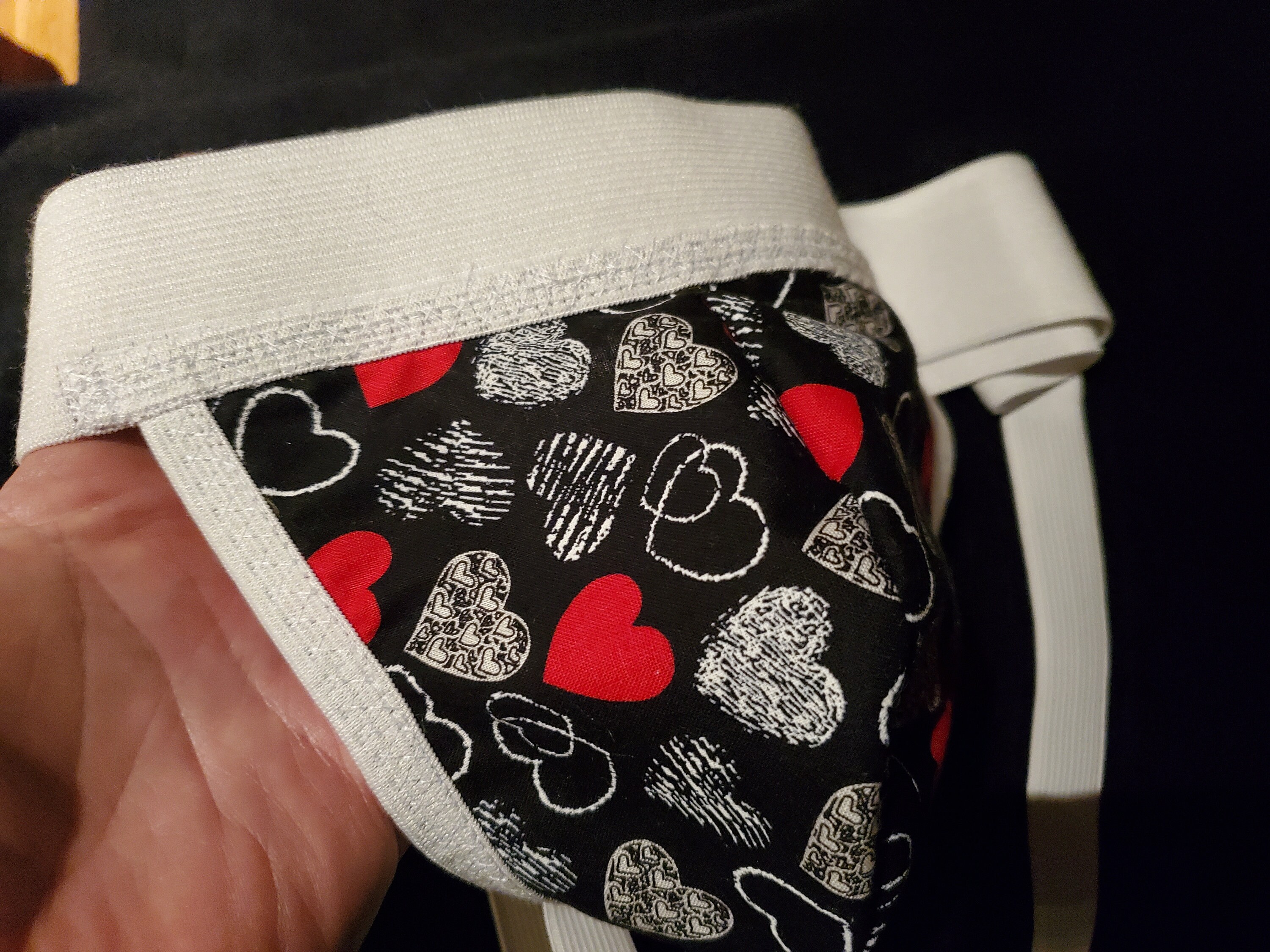 Heart Jockstrap, Love Jock, Athletic Supporter, Gift for Him, Boyfriend ...