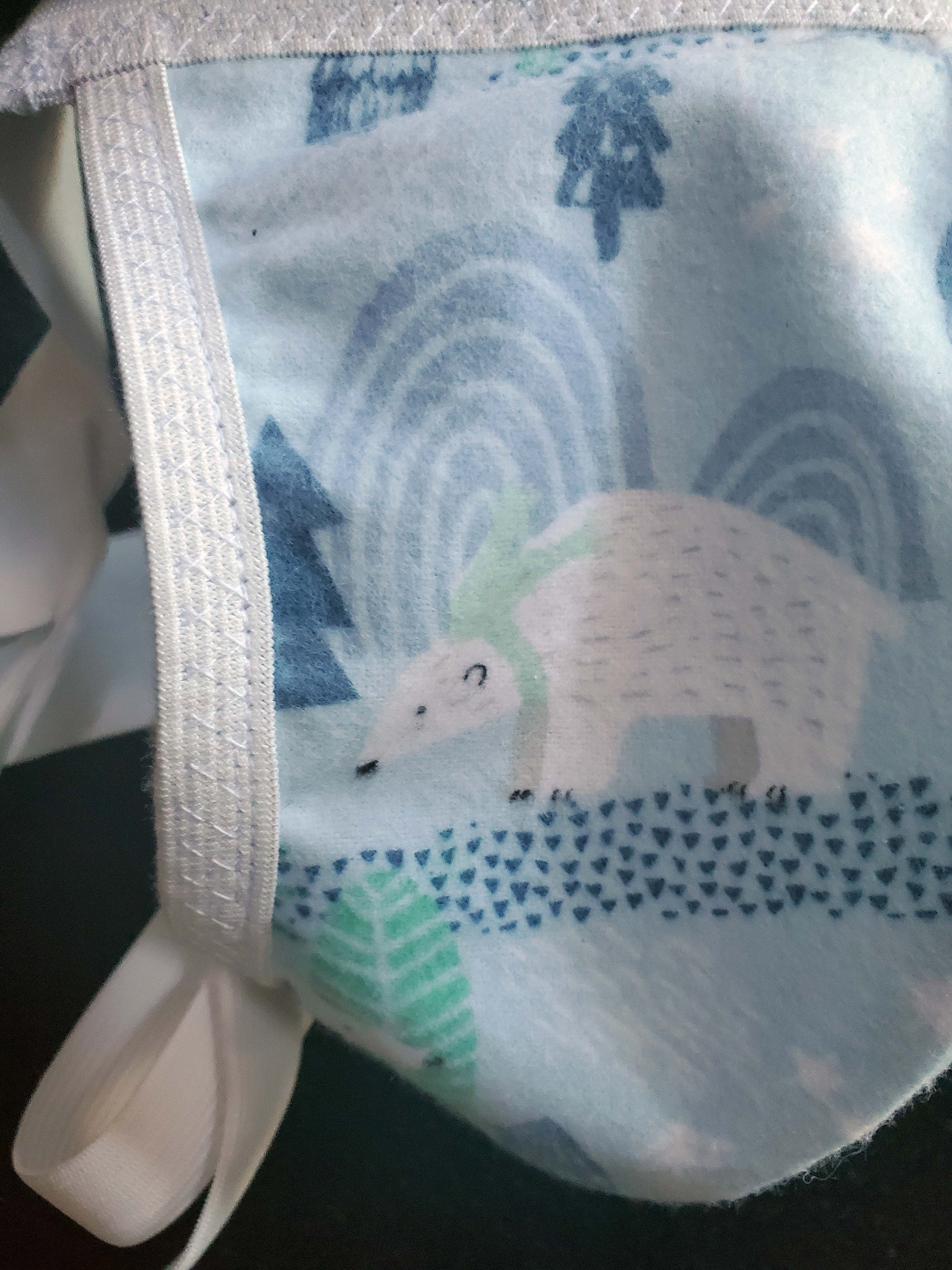Cozy Polar Bear Jock, Super Soft Jockstrap With Flannel Pouch, Handmade ...