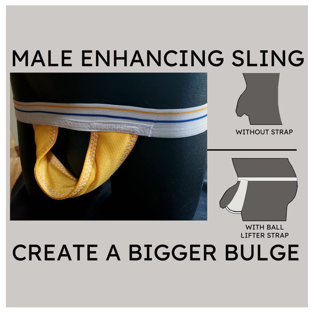 Mens Padded Ball Lifter Bulge Enhancer, Testicular Cancer Survivor ...