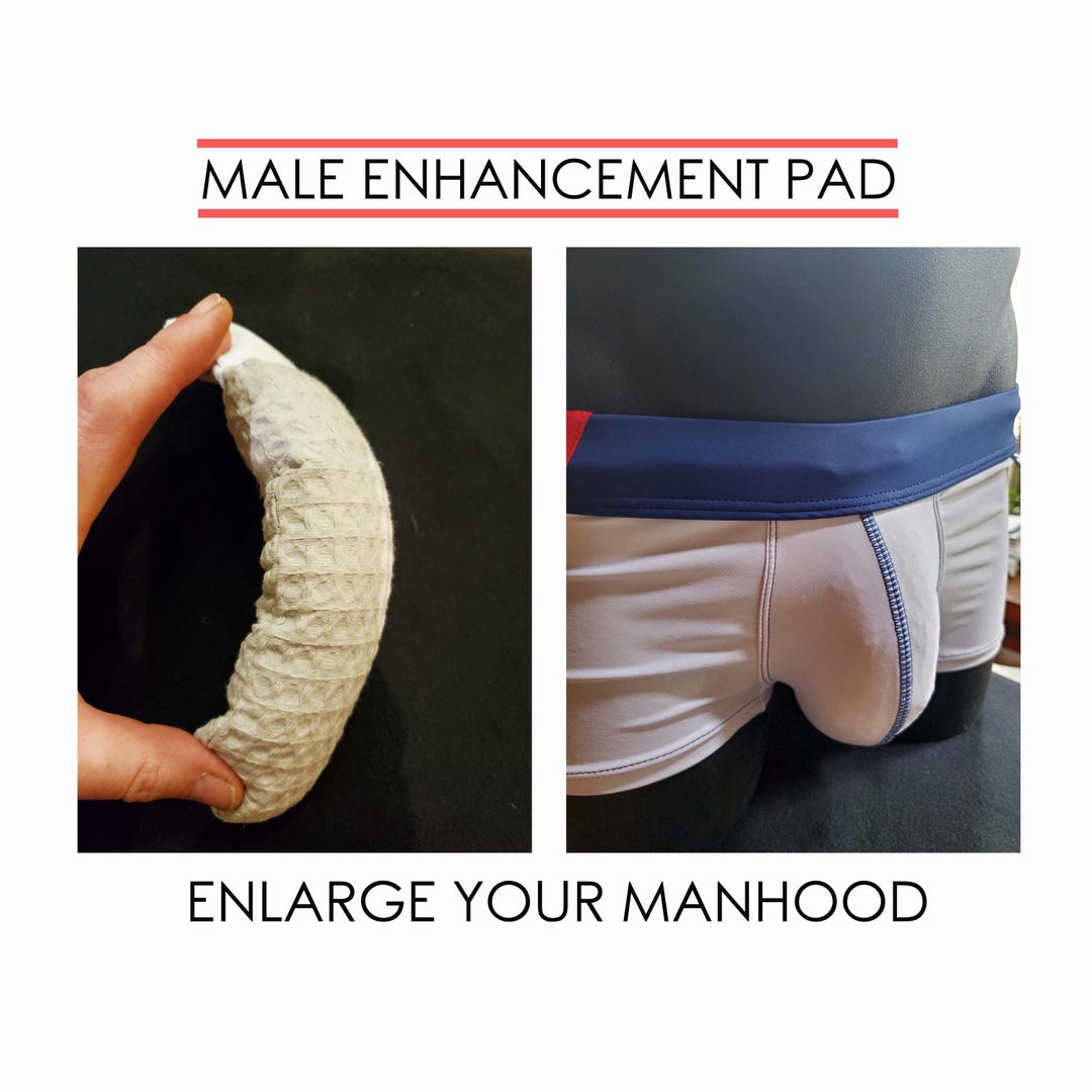 Light Gray Male Enhancement Form Bulge Enhancer Booster, Testicular ...