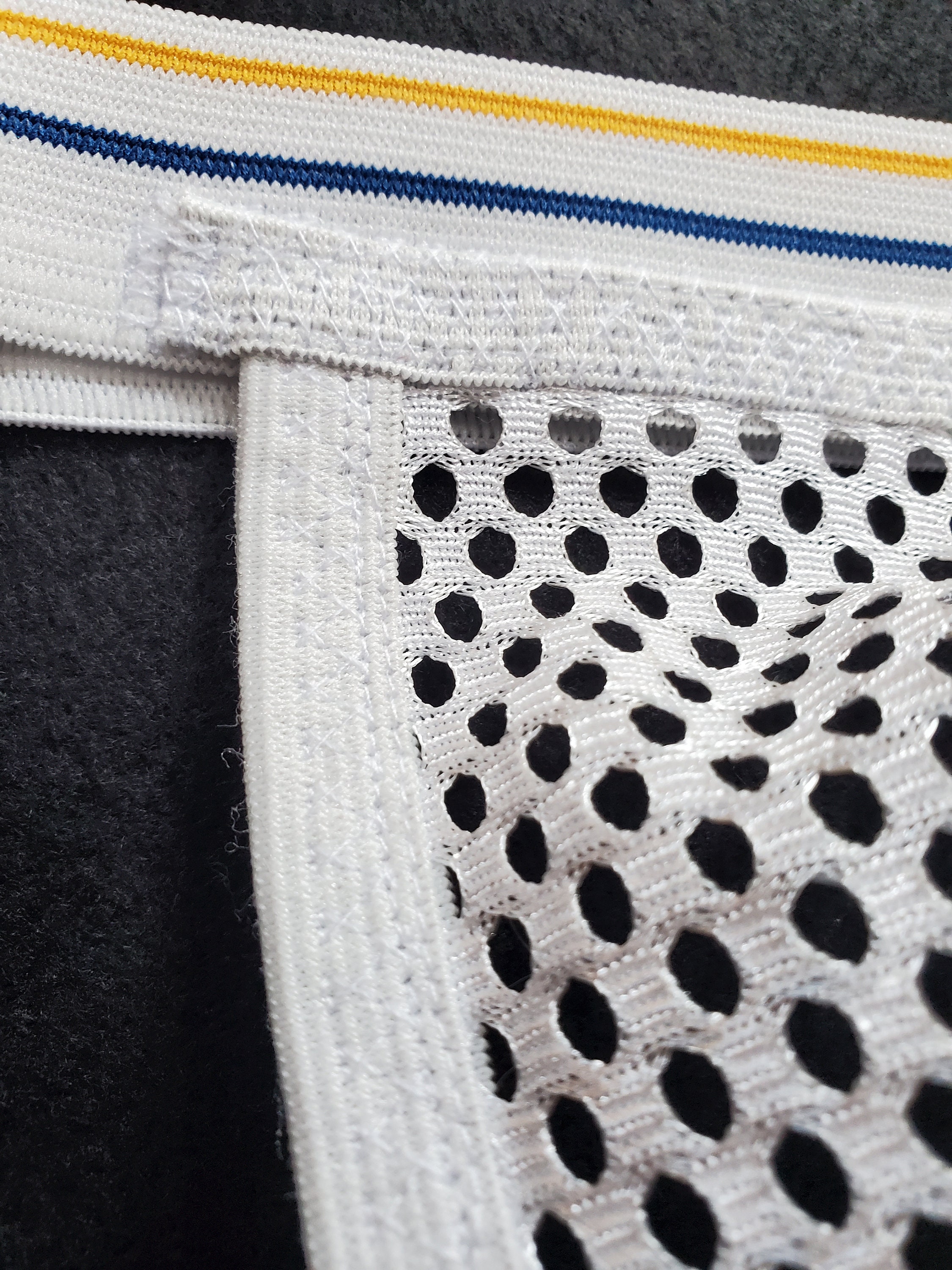 Retro Slim White Mesh Jockstrap, Jock, Athletic Supporter, White See ...