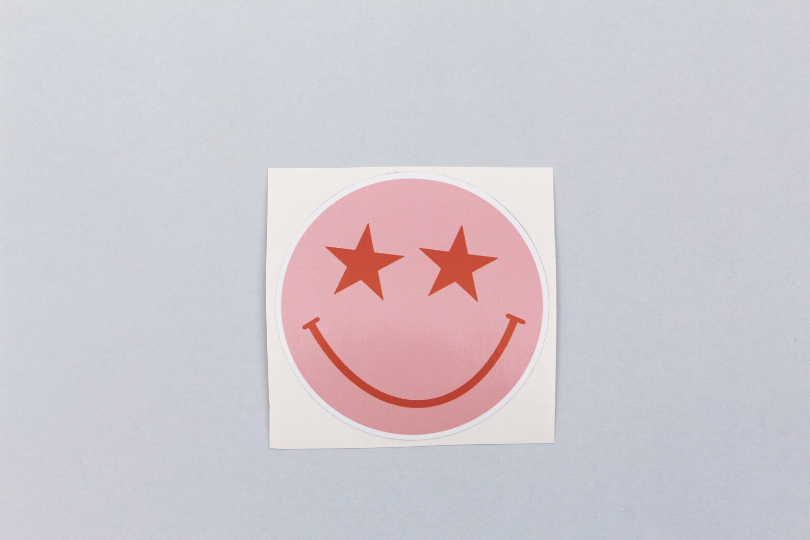 Star Smiley Face Sticker | Etsy