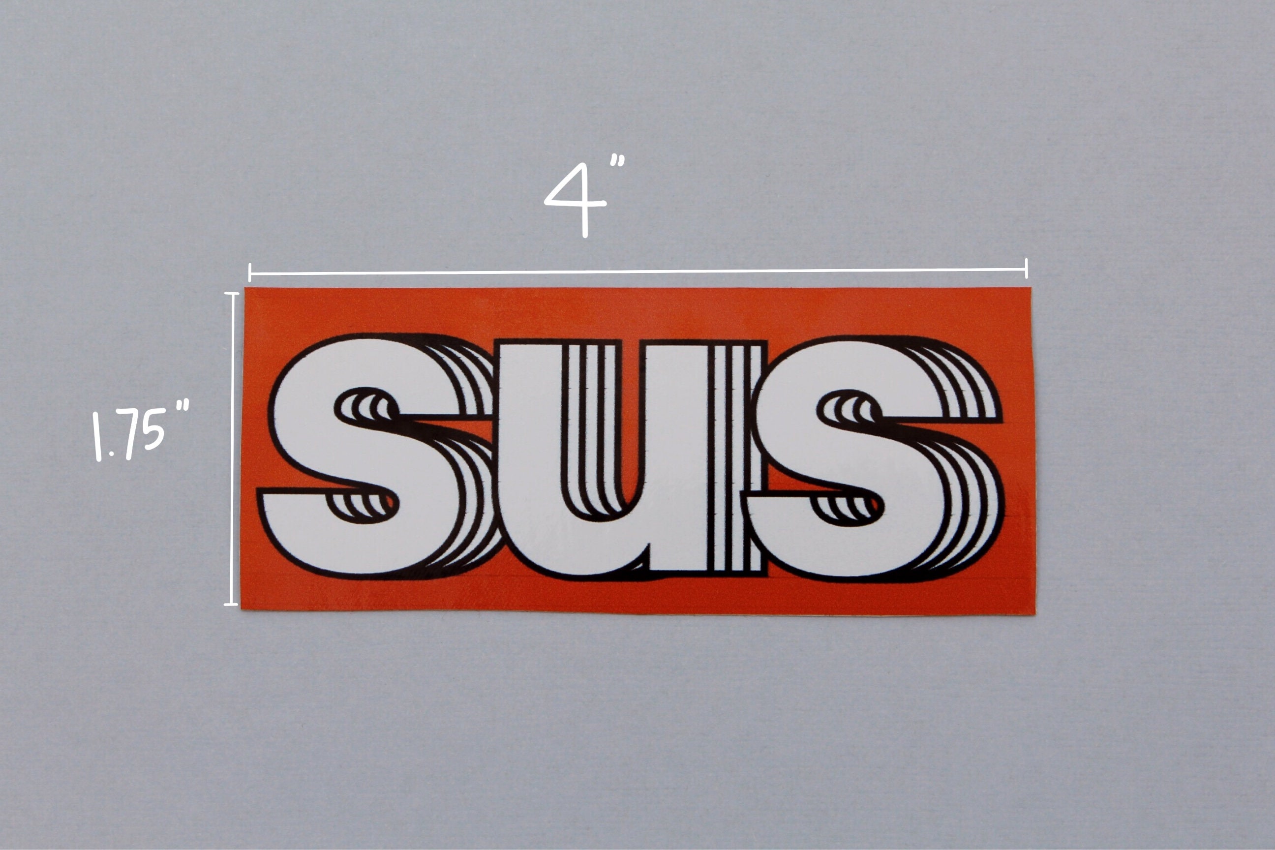 SUS Sticker | Etsy