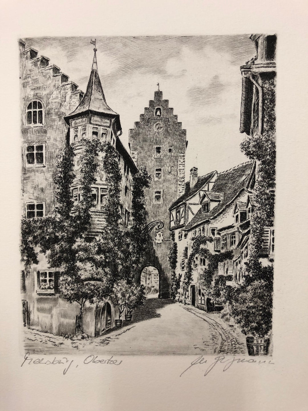 Geersberg, Germany Etching - Etsy