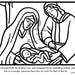 Printable Shareable Holy Family Color Sheet Kids Parties Sunday School ...