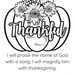 Printable Shareable Thankful Pumpkin Thanksgiving Color Sheet Kids ...