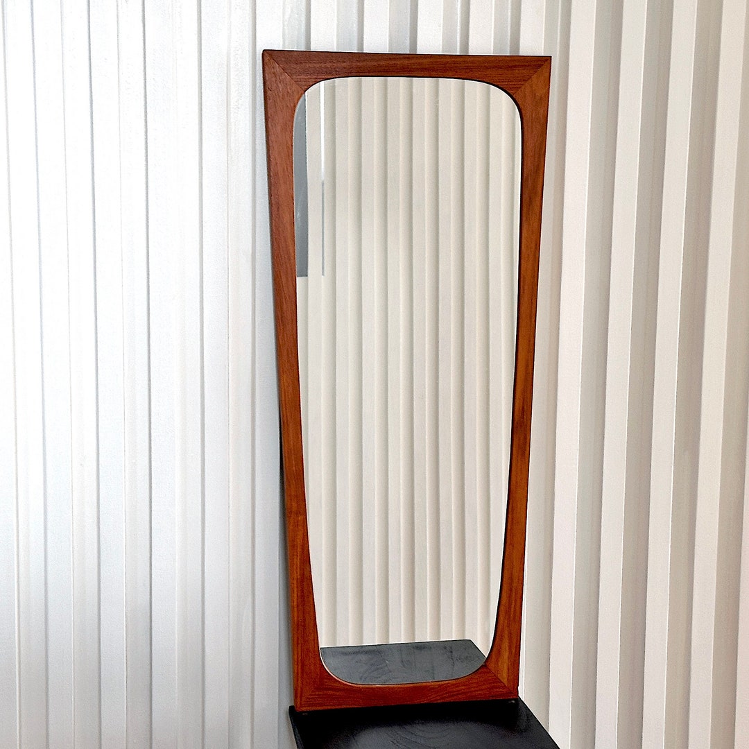 Vintage Wall Mirror . Danish Design . Clark Eaton . 60s . Mid Century ...