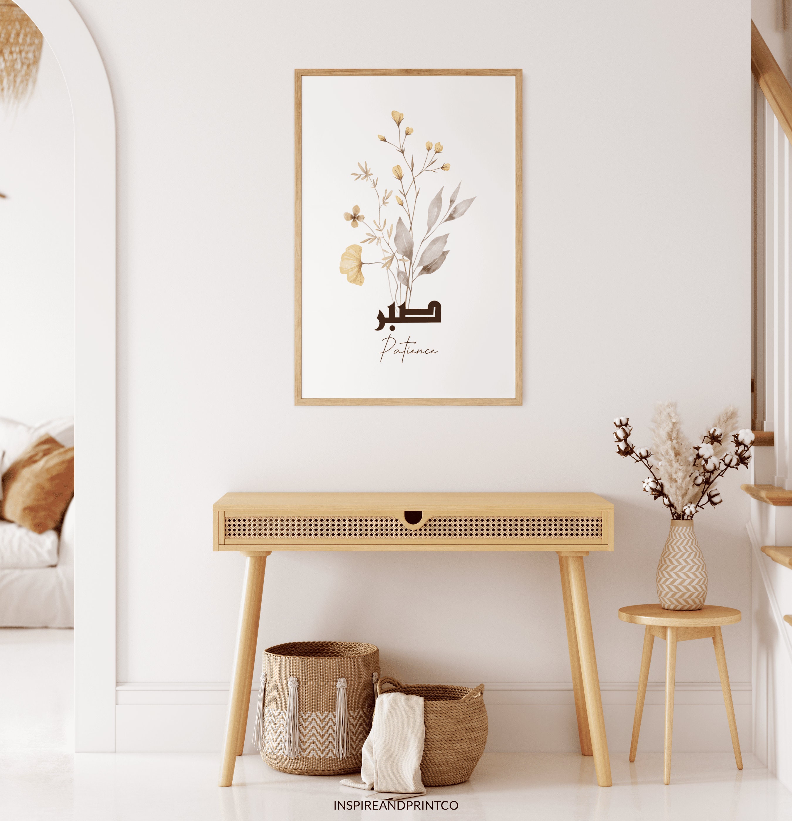 Set of 3 Islamic Wall Art Printable, Muslim Home Decor, Modern Islamic ...