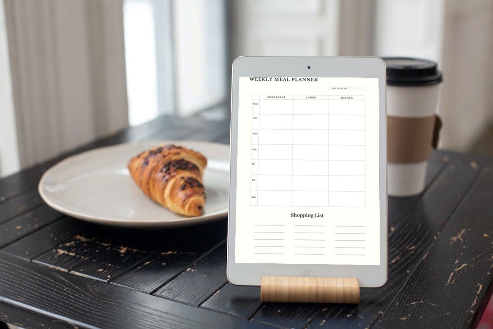 Minimalist Weekly Meal Planner-meal Planner| Undated Weekly Food ...