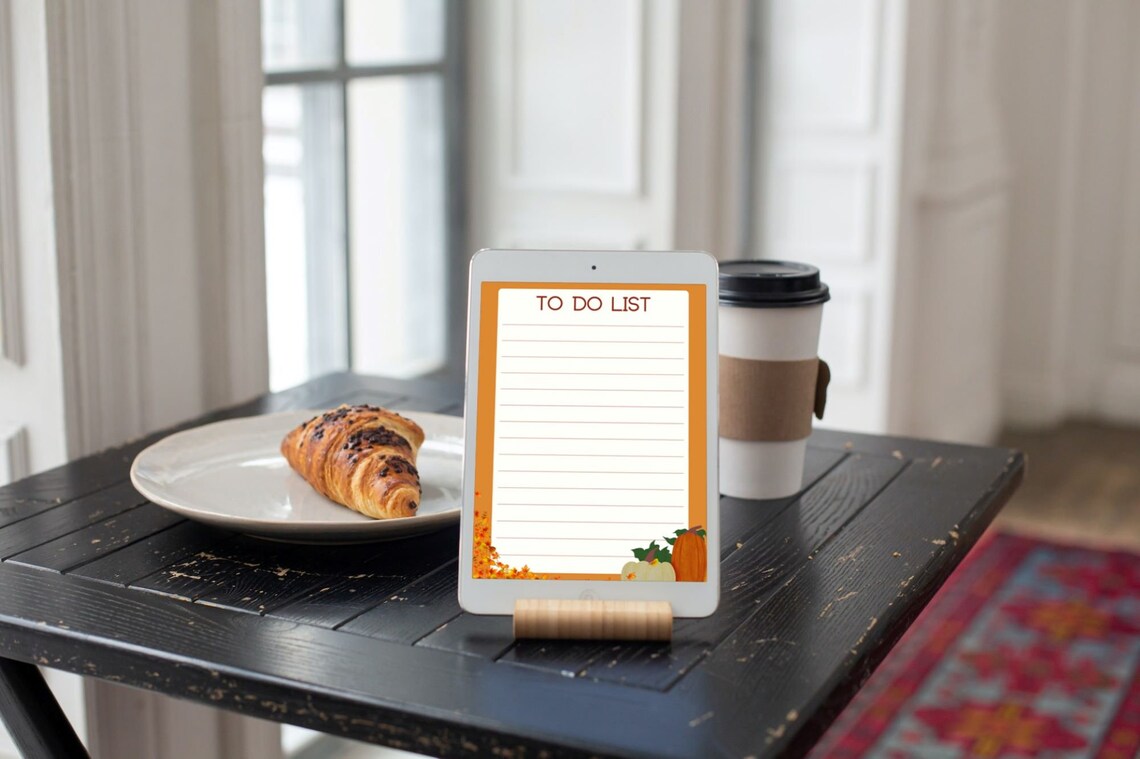 Digital to Do List| Digital Fall Themed to Do List| Digital Fall Themed ...