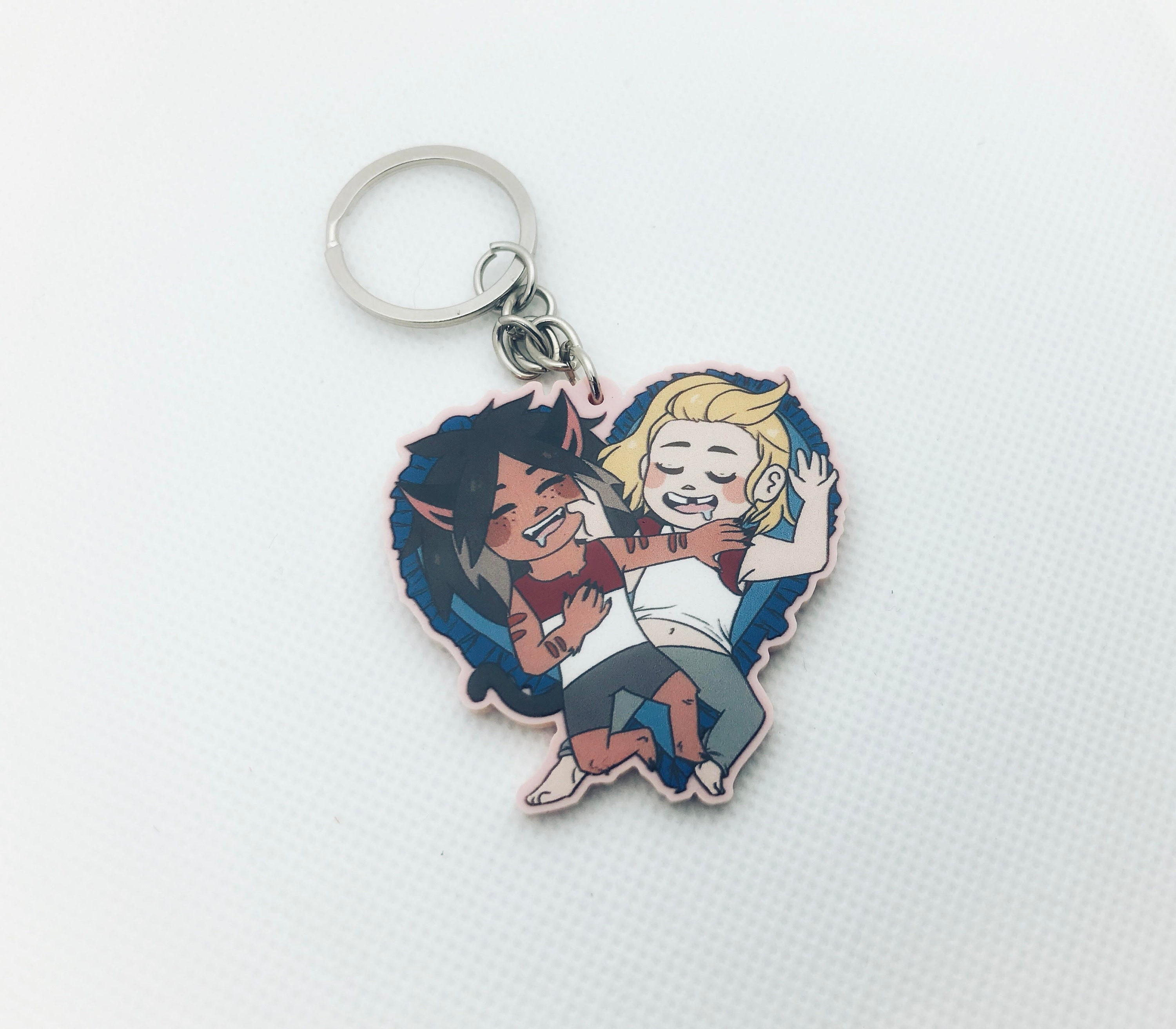 Sleeping Baby Catradora Pink Acrylic Charm - Etsy