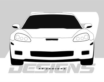 Z06 Corvette Svg - Etsy Hong Kong