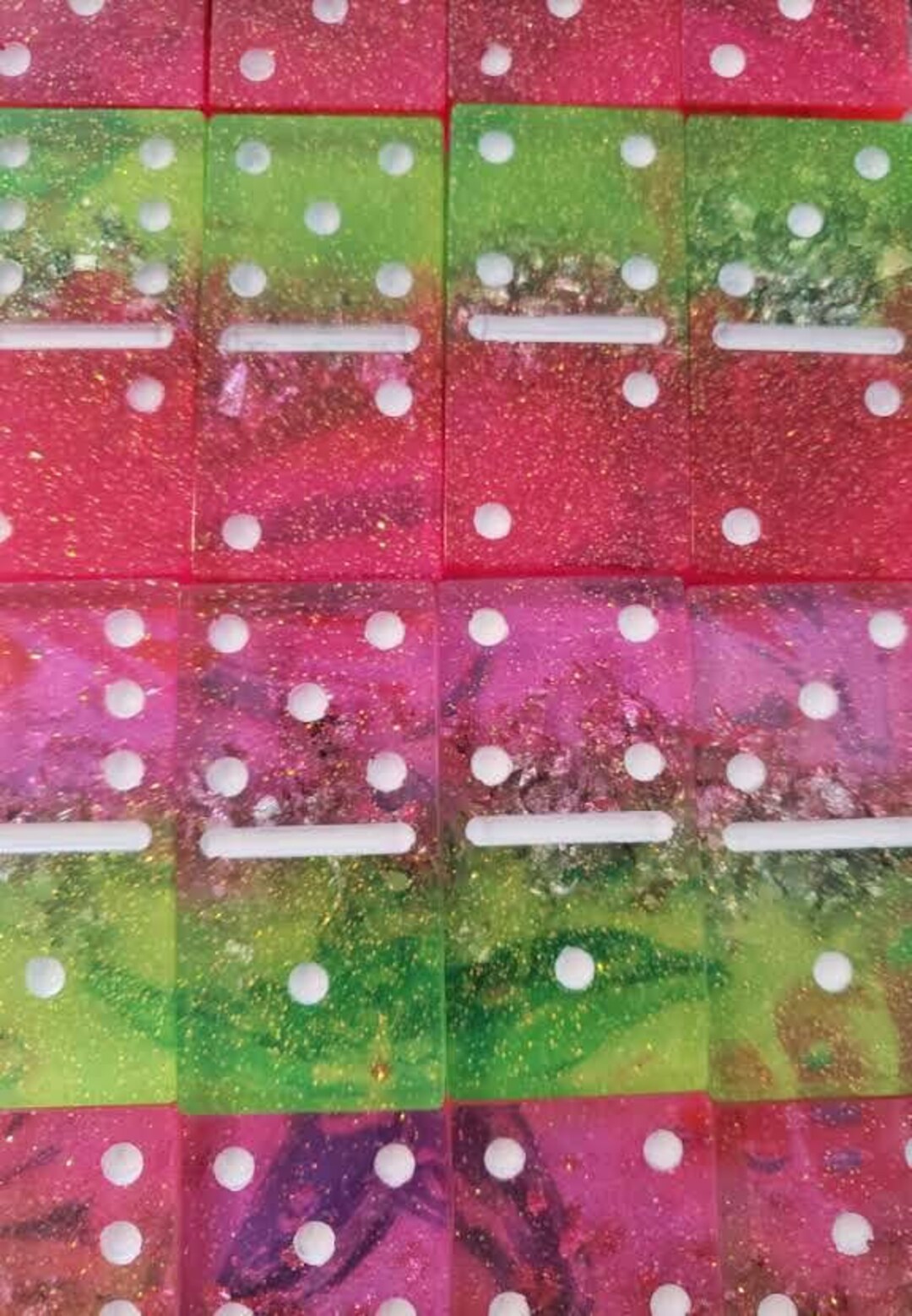 Domino Sets, Games, Pink, Green, Watermelon Dominos, Classics, Hand ...