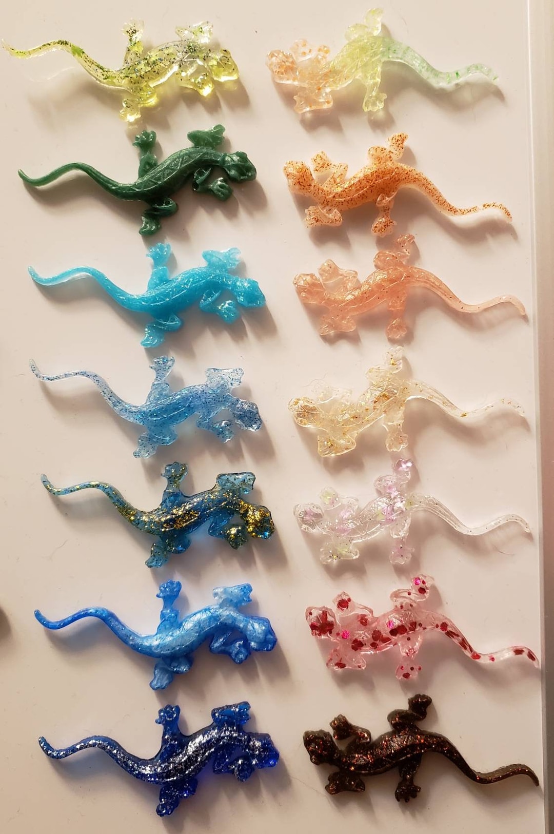 Lizard Magnets Refrigerator Lockers File Cabinets Home - Etsy