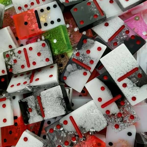 Hand Painted Dominos - Etsy