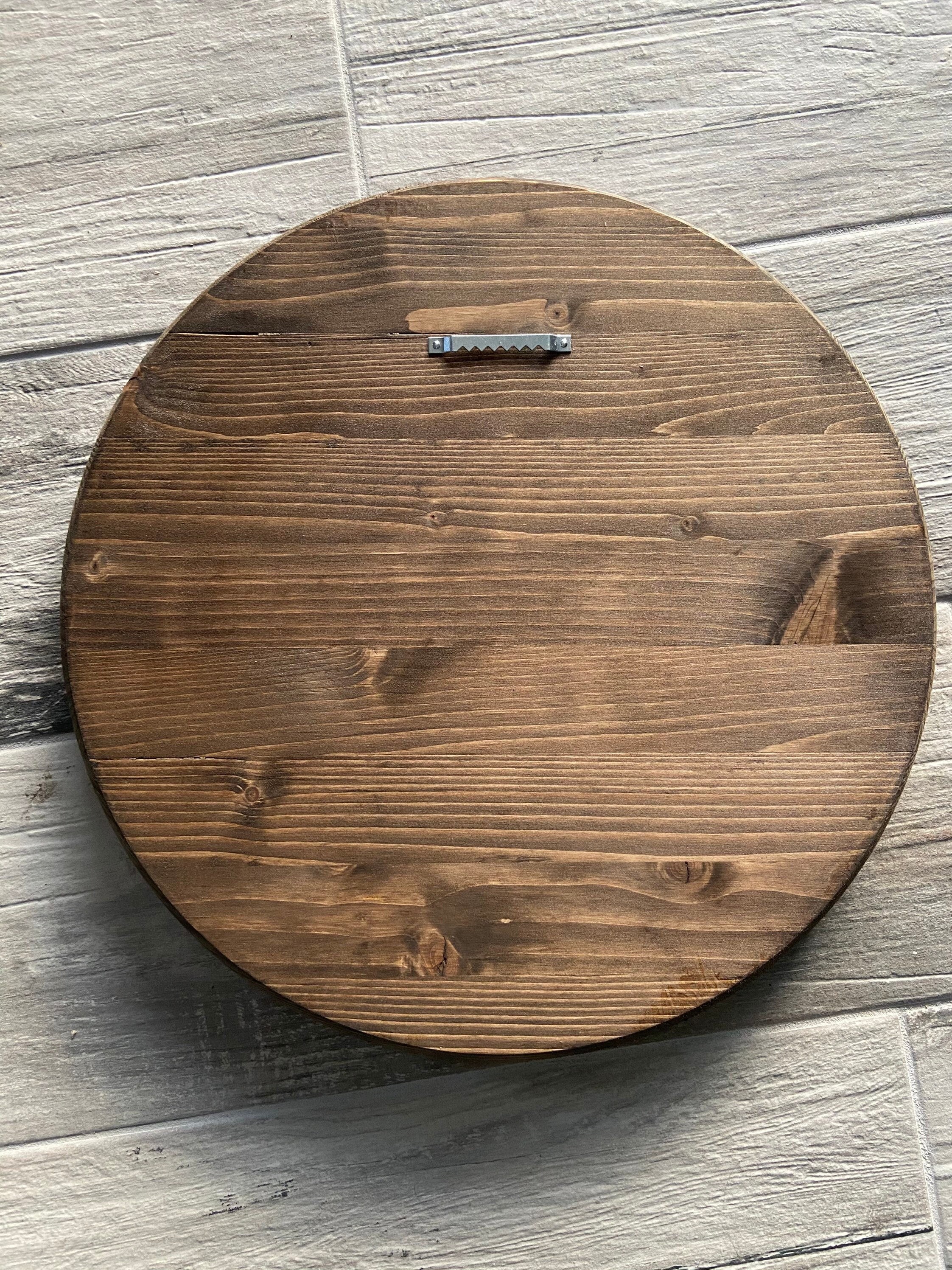 Custom Round Wood Name Sign - Etsy