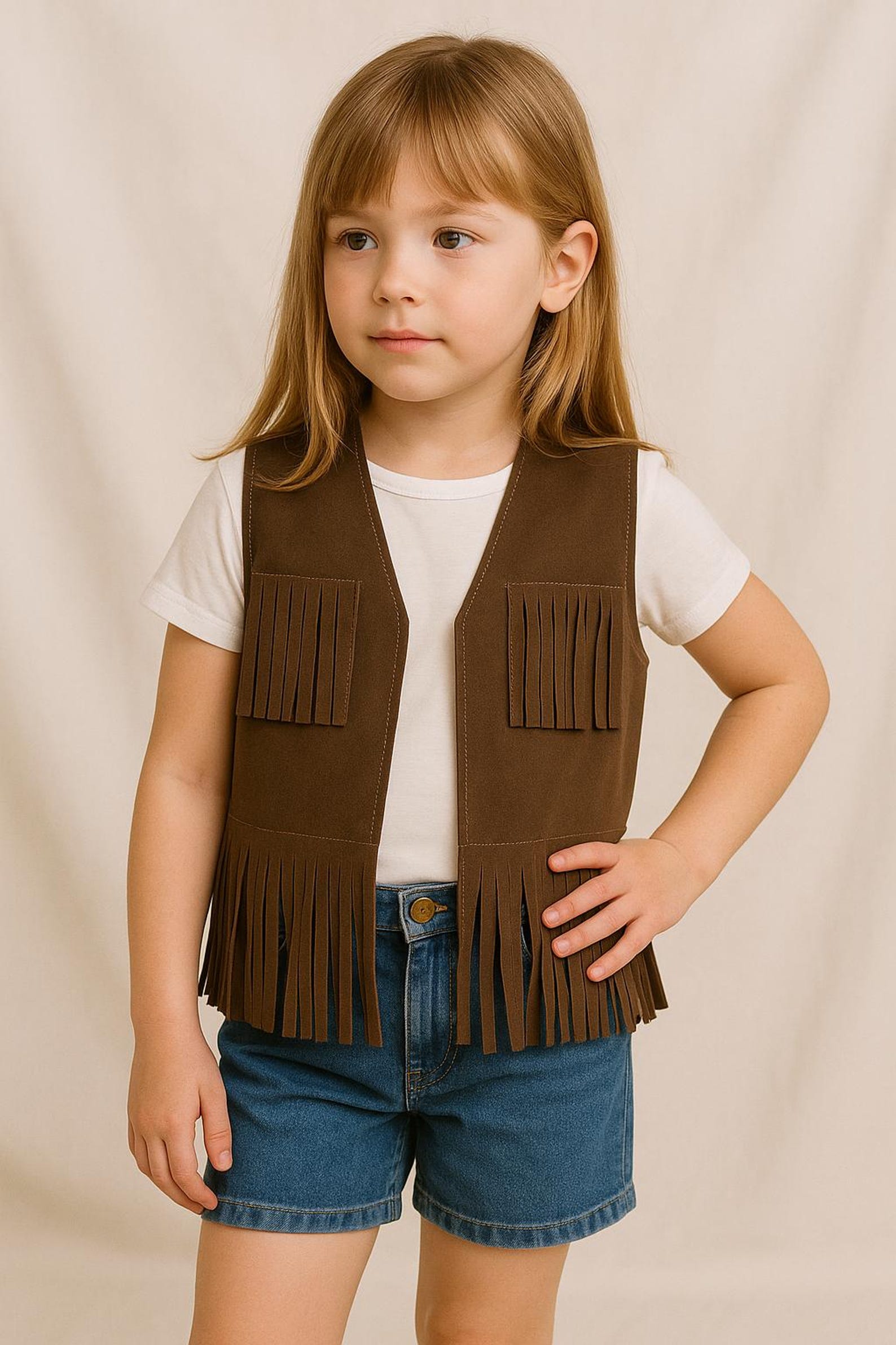 Hippie Western Vest & Sheriff Vests Bundle Rustic Cowboy Vest Sewing ...