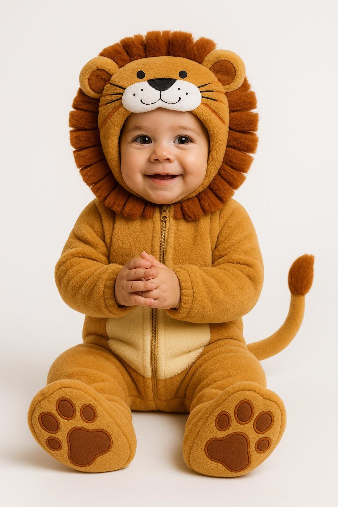 Kid's Lion Costume Pattern Ages 3-10 Full Accessories Pattern and ...