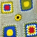 Flower Patchwork Throw Pillowcase,unique Crochet Cushion Cover, Fun ...