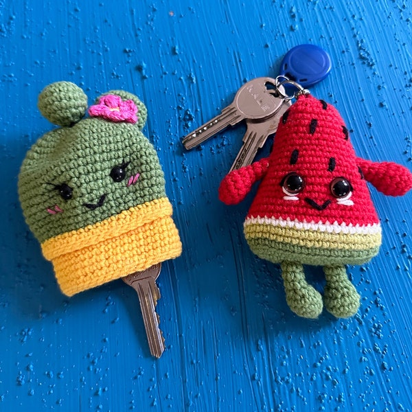 Crochet Keychain - Etsy