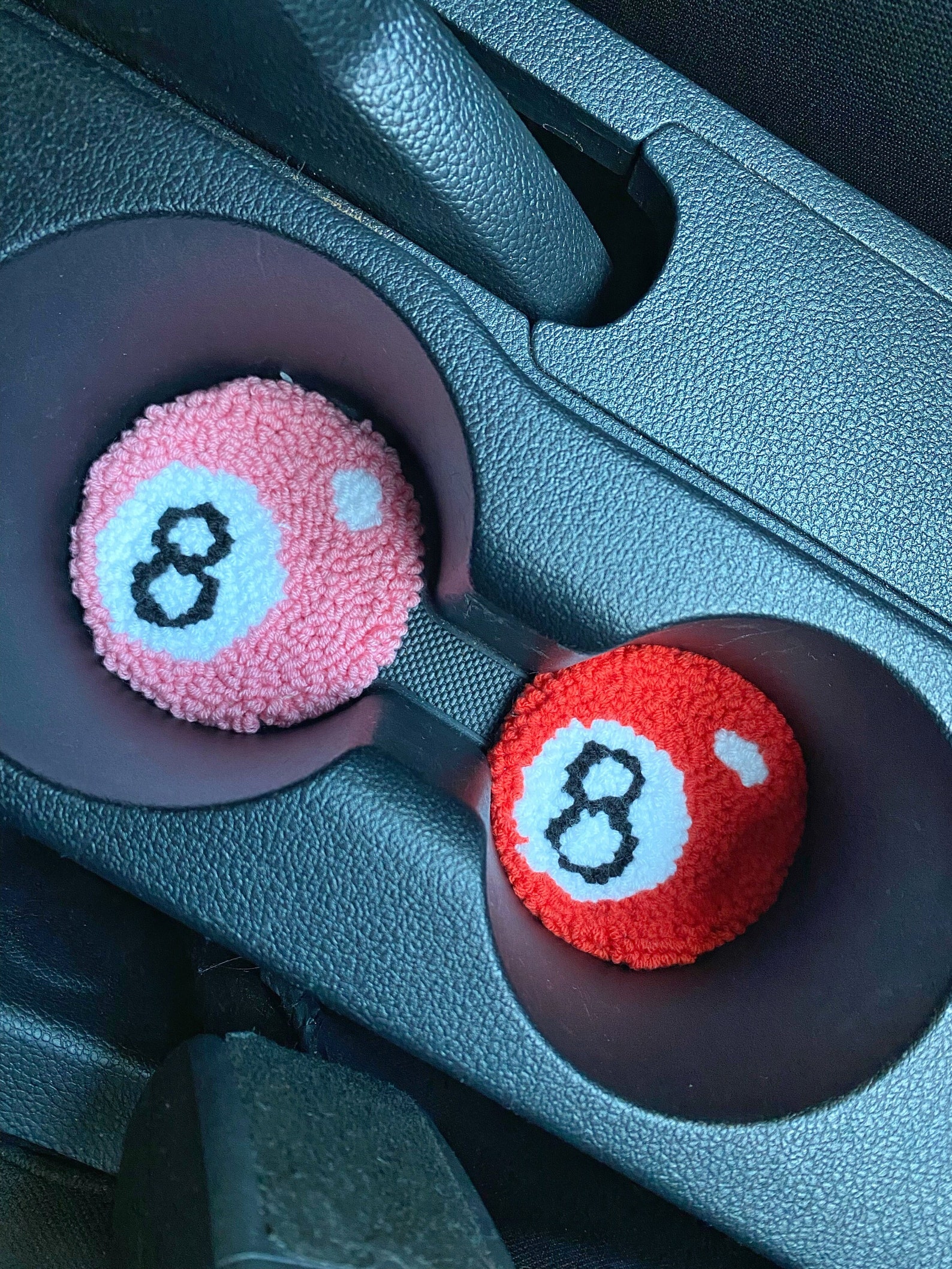 Set of 2 Car Coasters,cute Car Accessories,customisable Car Decor,new ...