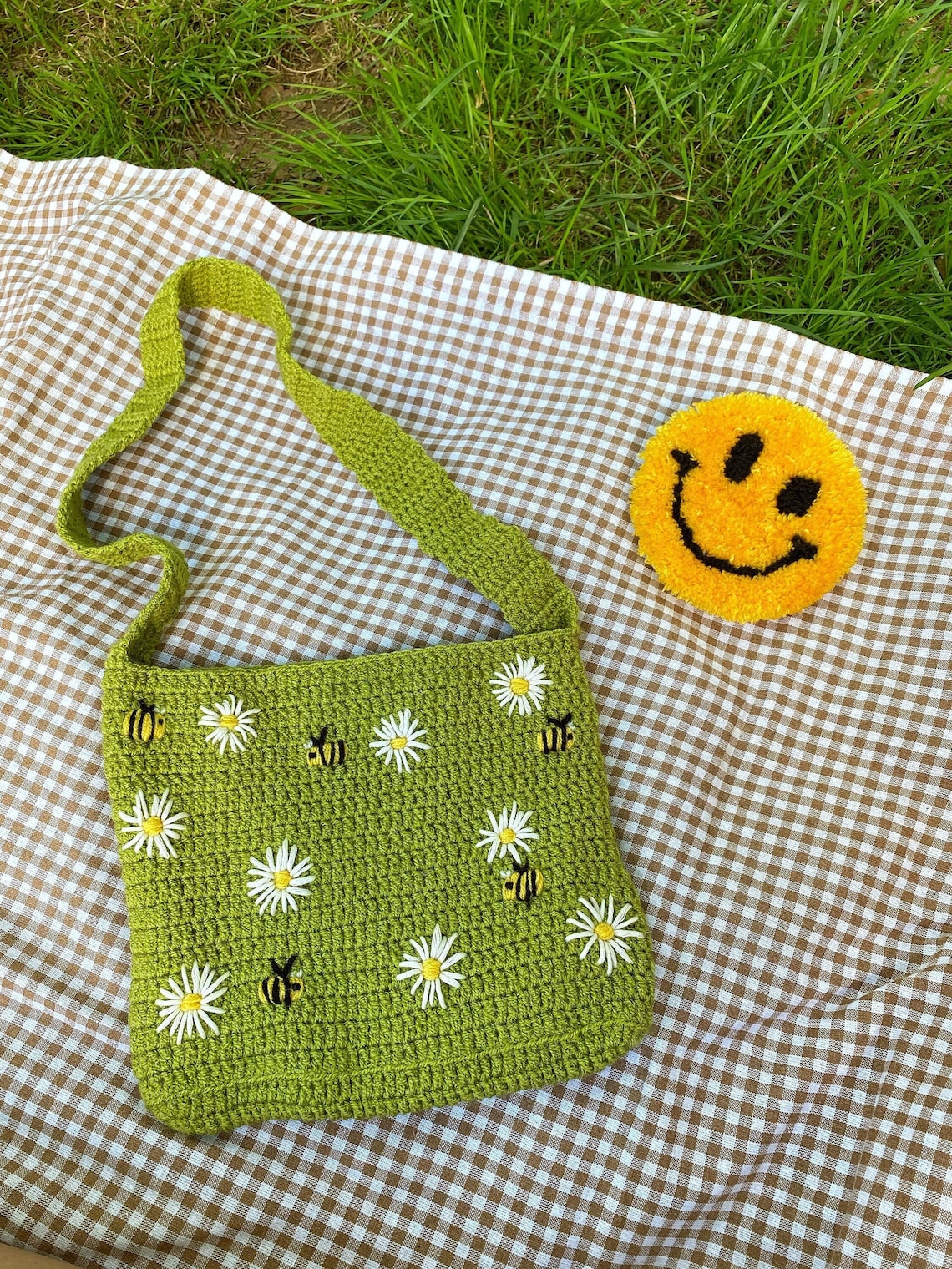 Unique Crochet Bag Designshandmade Purseknitted Shoulder - Etsy