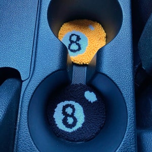 Set of 2 Car Coasters,cute Car Accessories,customisable Car Decor,new ...