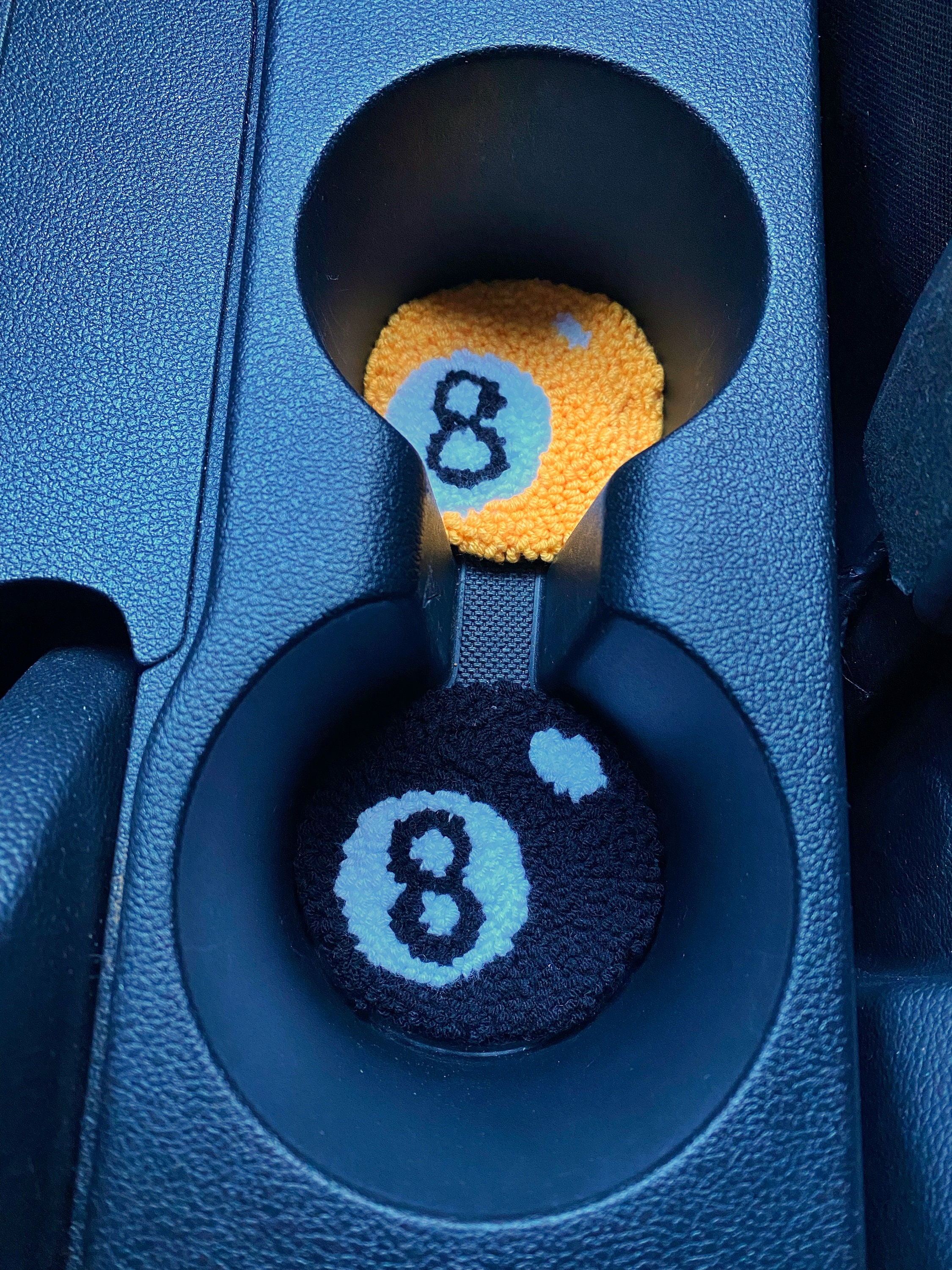 Set of 2 Car Coasters,cute Car Accessories,customisable Car Decor,new ...