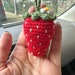 Strawberry Car Coasters,cute Car Accessories,custom Car Decor,new Car ...