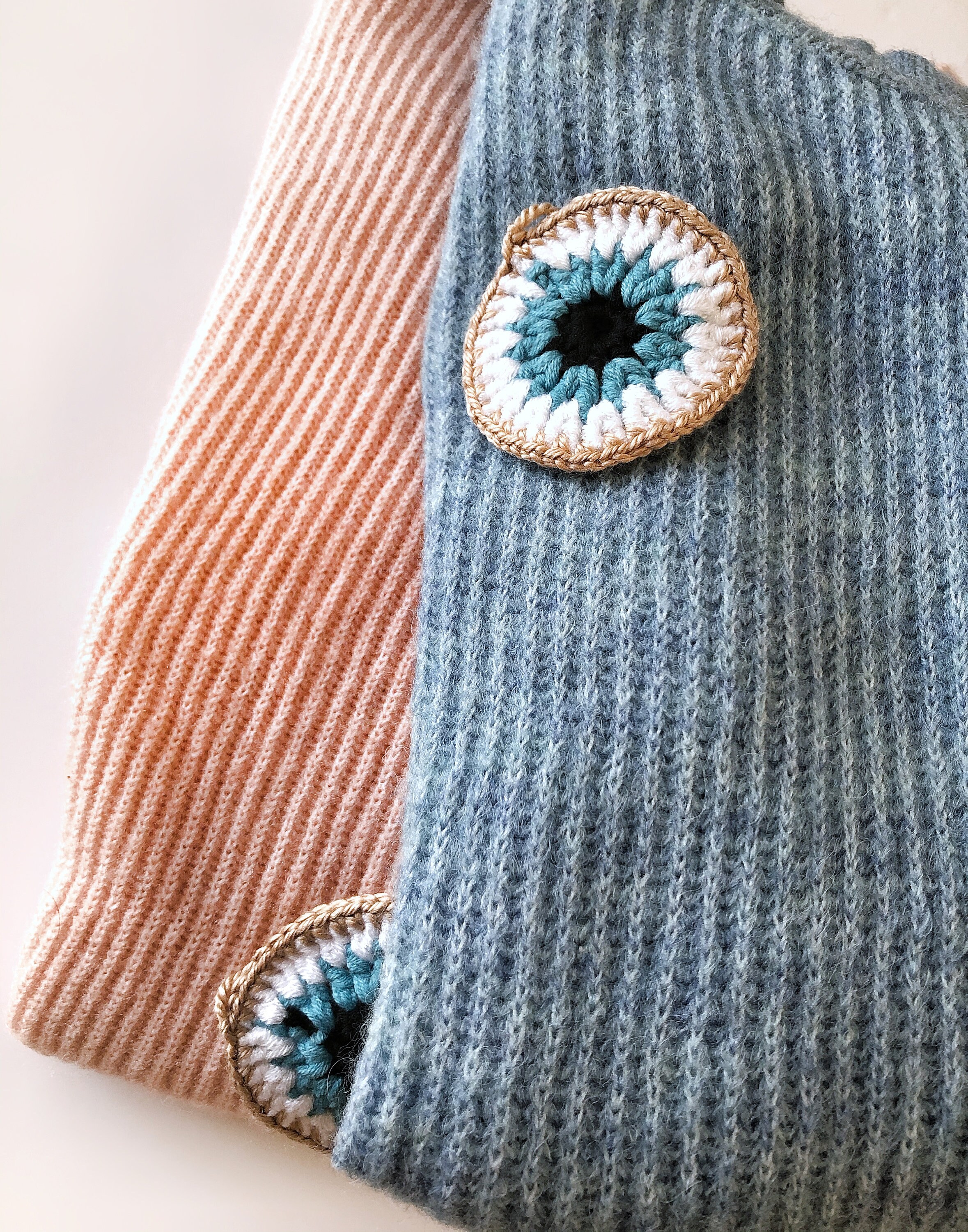 Unique Evil Eye Jumper,crochet Evil Eye Knit Women Sweater, Handmade ...