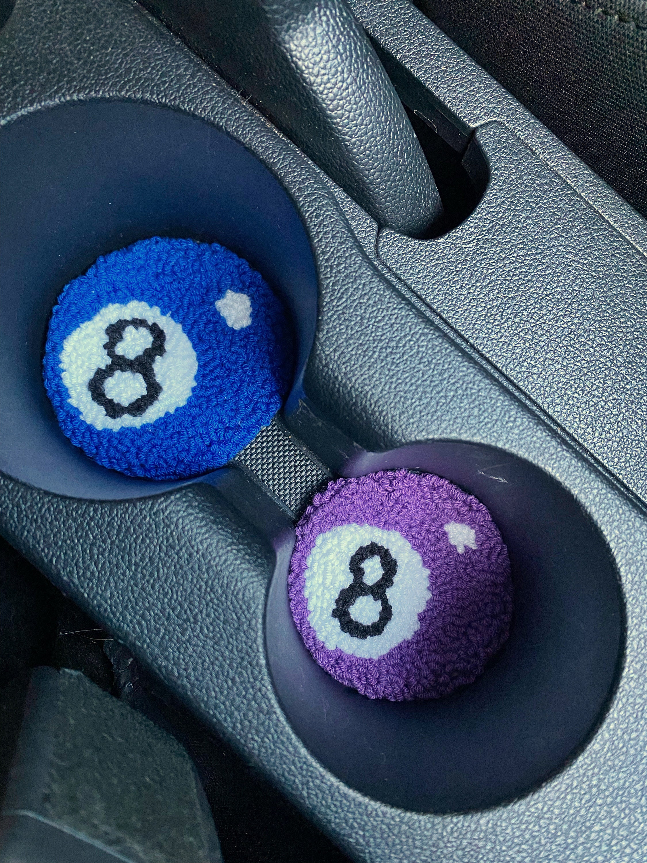 Set of 2 Car Coasters,cute Car Accessories,customisable Car Decor,new ...