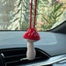 Red Mushroom Car Coasters,cute Car Accessories,custom Car Decor,new Car ...