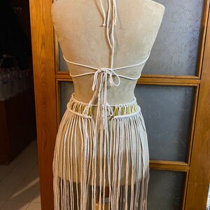 Boho Macrame Dress,handmade Festival Clothing,elegant Cocktail Costume ...
