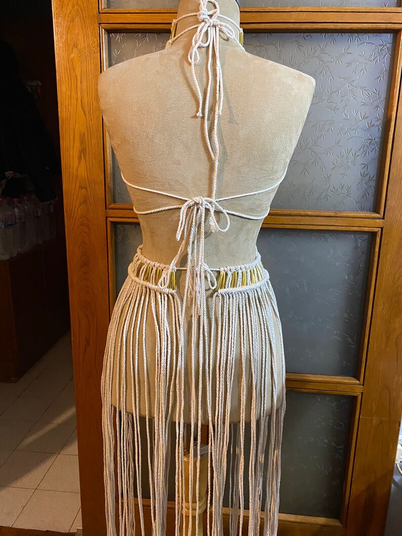 Boho Macrame Dresshandmade Festival Clothingelegant Cocktail - Etsy