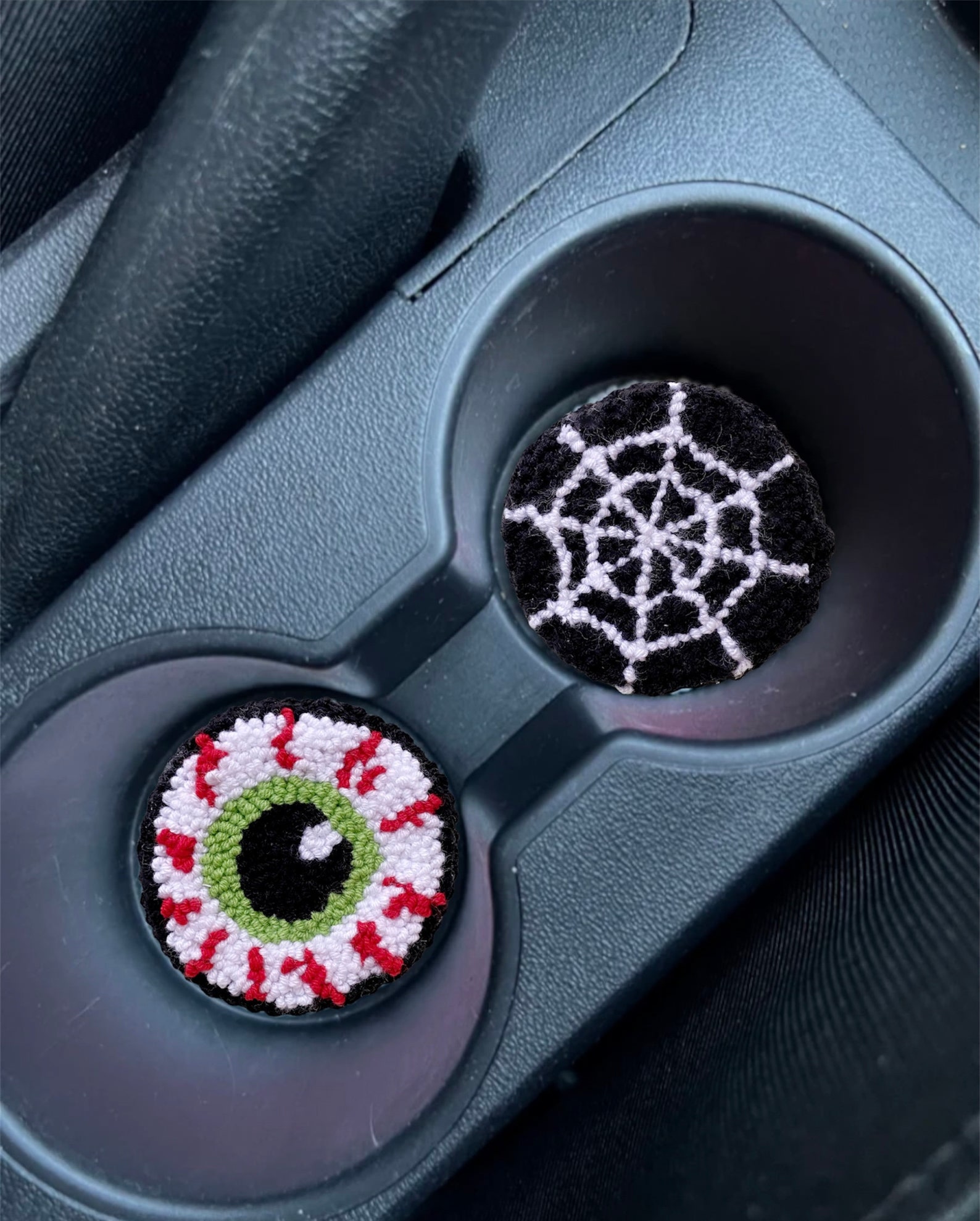 READY TO Ship-spooky Car Coasters Set of 2,cute Halloween Car ...