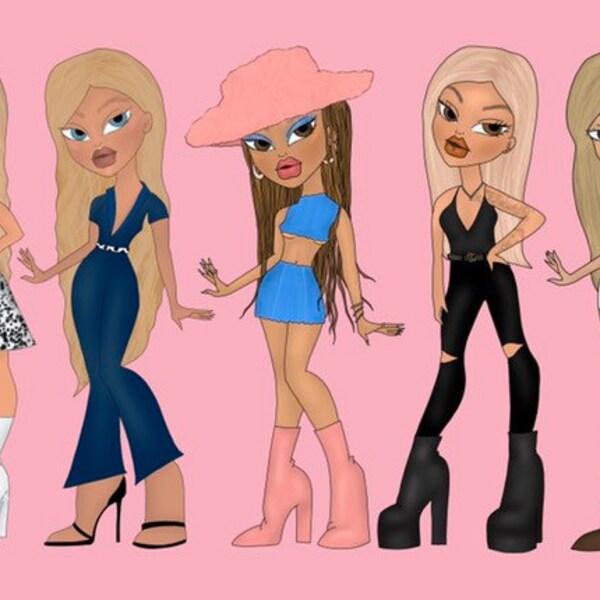 Custom Bratz Doll - Etsy