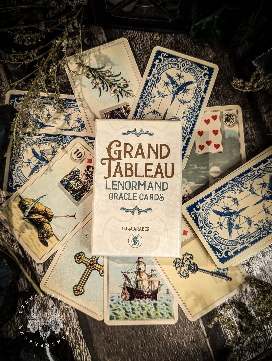 The Grand Tableau Lenormand Oracle Deck Divination & Oracular Tool for ...