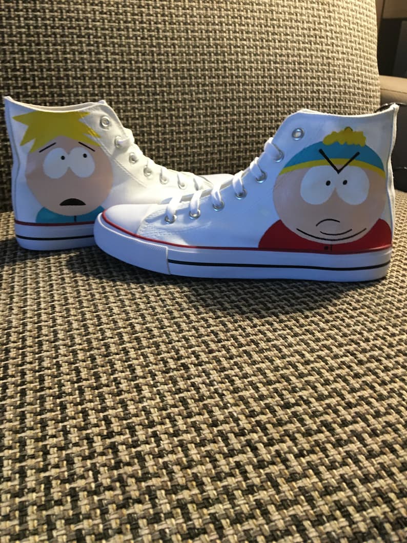 Spongebob High Tops - Etsy
