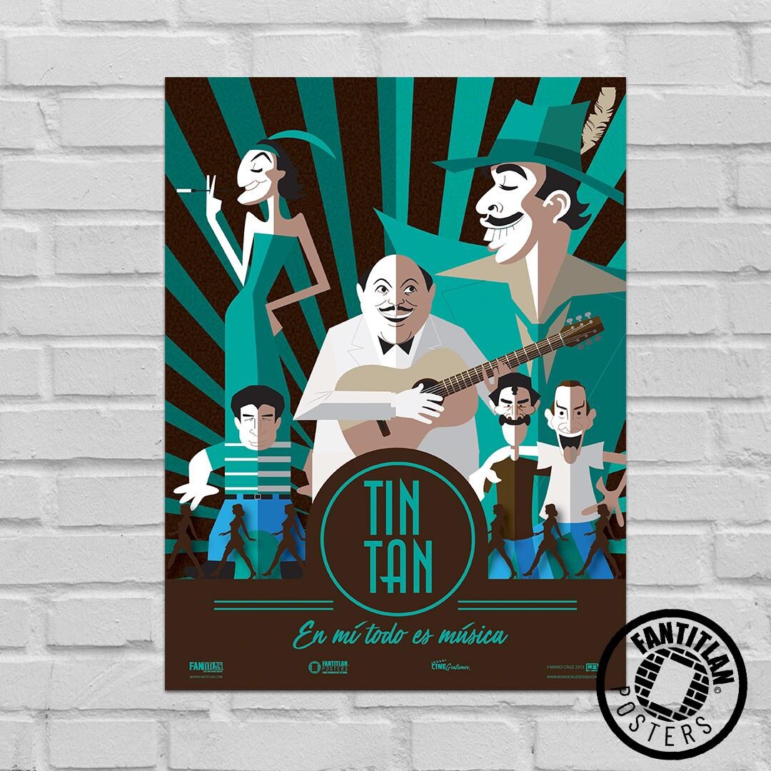 Tin-tan Commemorative Poster - Etsy