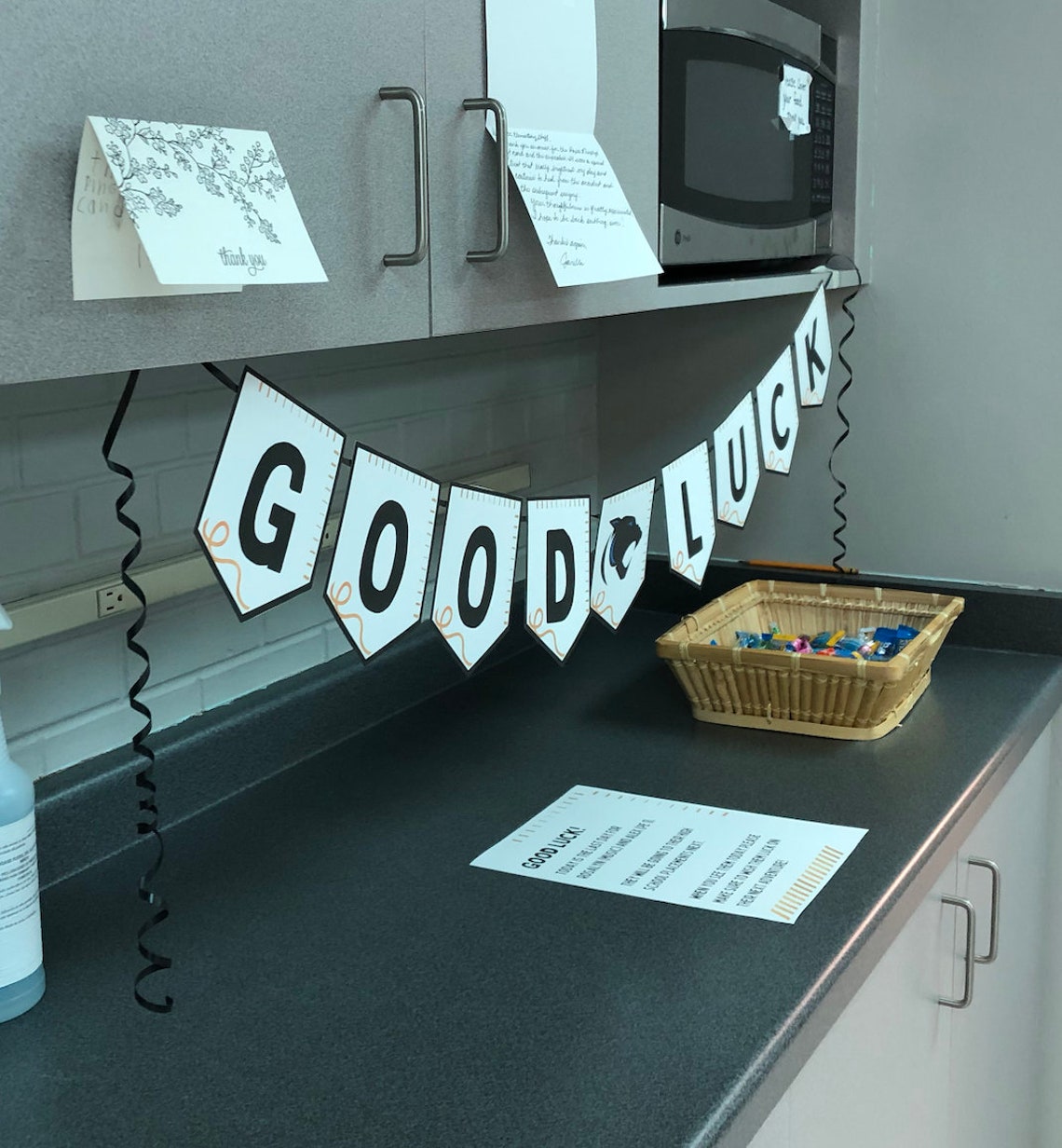 Good Luck Banner-download and Print - Etsy