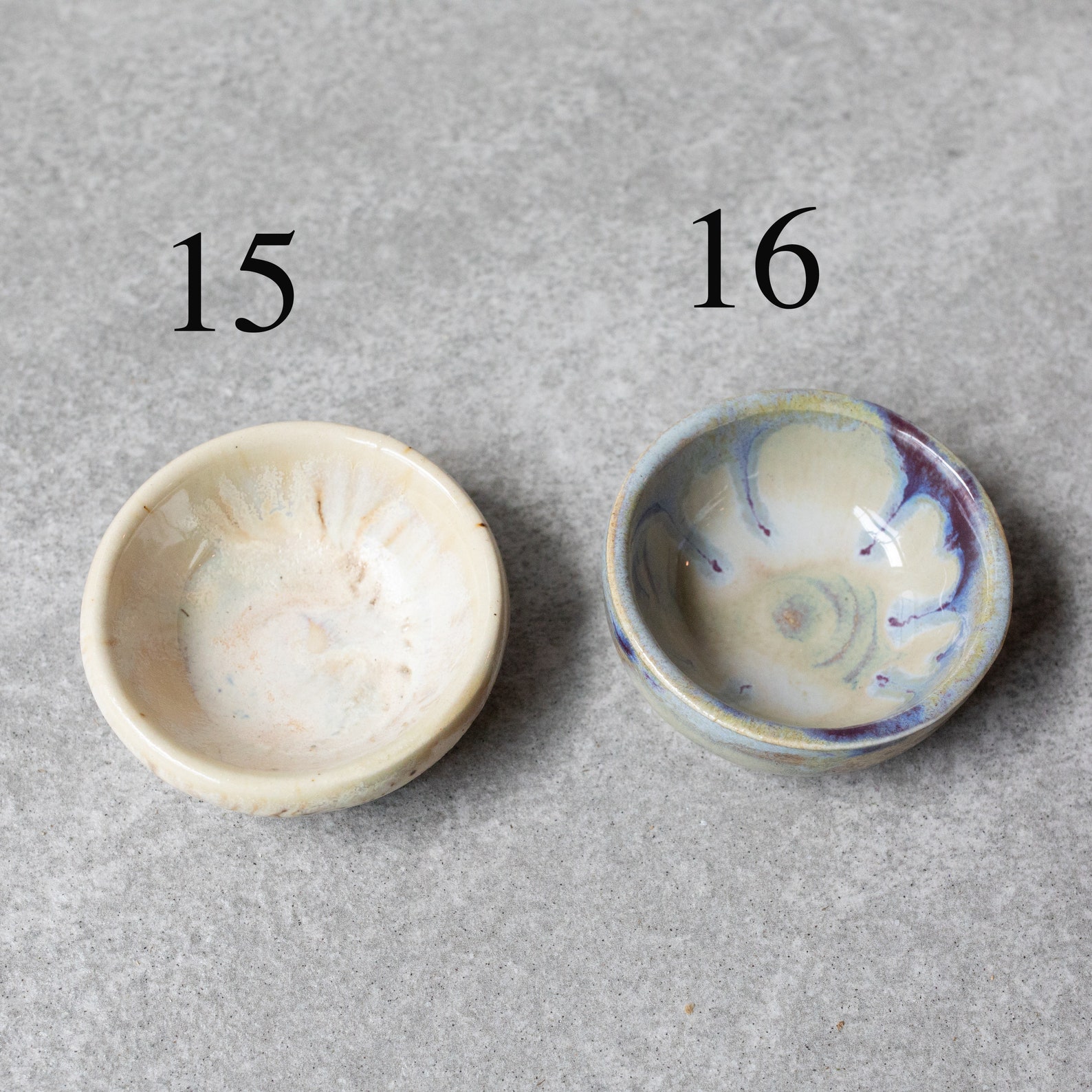 Ring Dishes // Handmade Tiny Dishes // Condiment Dishes | Etsy