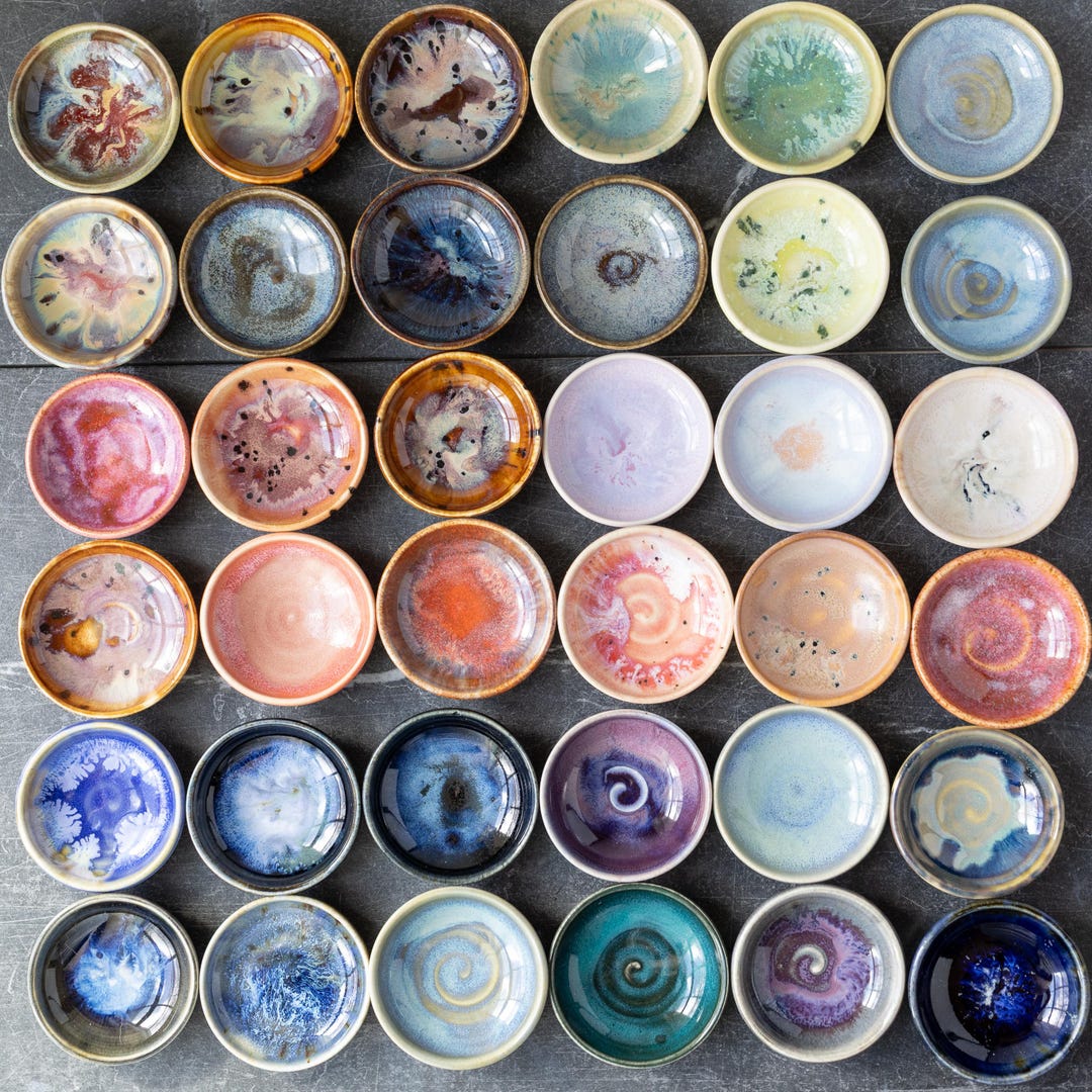 Tiny Ring Dish // Handmade Tiny Bowls - Etsy