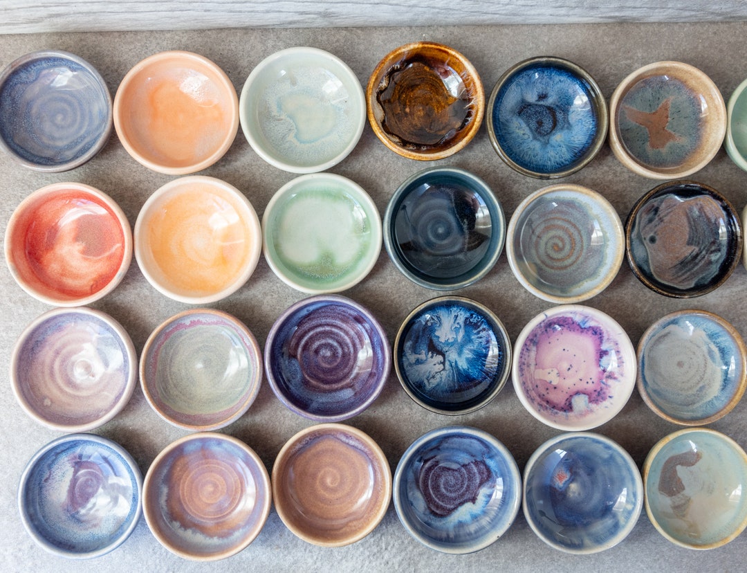 Tiny Ring Dish // Handmade Tiny Bowls - Etsy