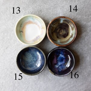 Ring Dish // Extra Small Condiment Bowls // Handmade Tiny - Etsy
